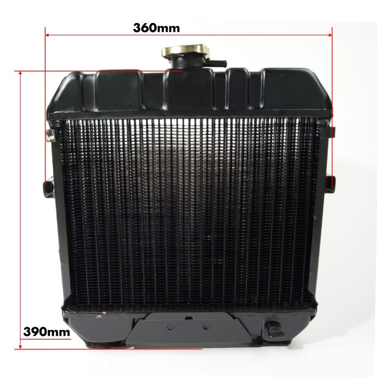 Radiator Iseki TU1400 - TU1600 | TX1410 - TX2160 | Bolens G152 - G174 ...