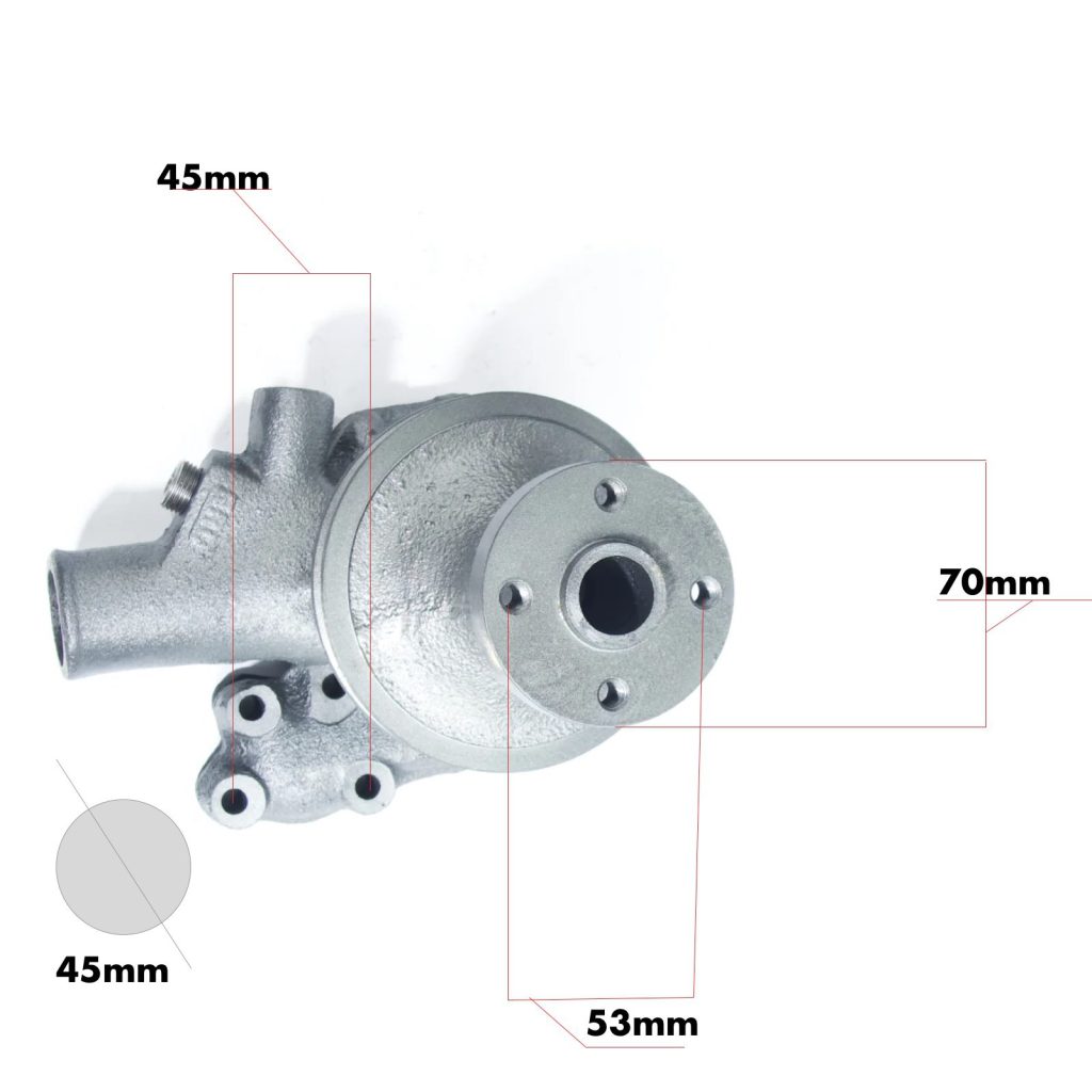 Water pump Ford 1910 - 3415 | New Holland | Shibaura S455 | Shop4Trac