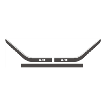 Sticker | Sticker Set Kubota A15 | ASTE Series | Shop4Trac