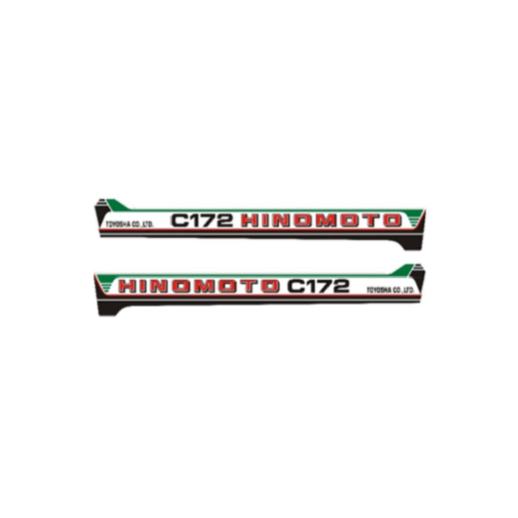 Sticker | Hinomoto C172 Sticker Set | Model 2 | Shop4Trac